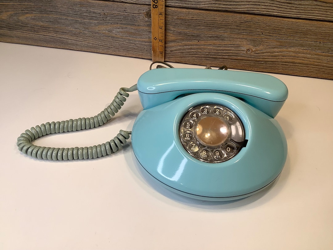 Vintage North Telecom Turquoise Phone 80' - Etsy