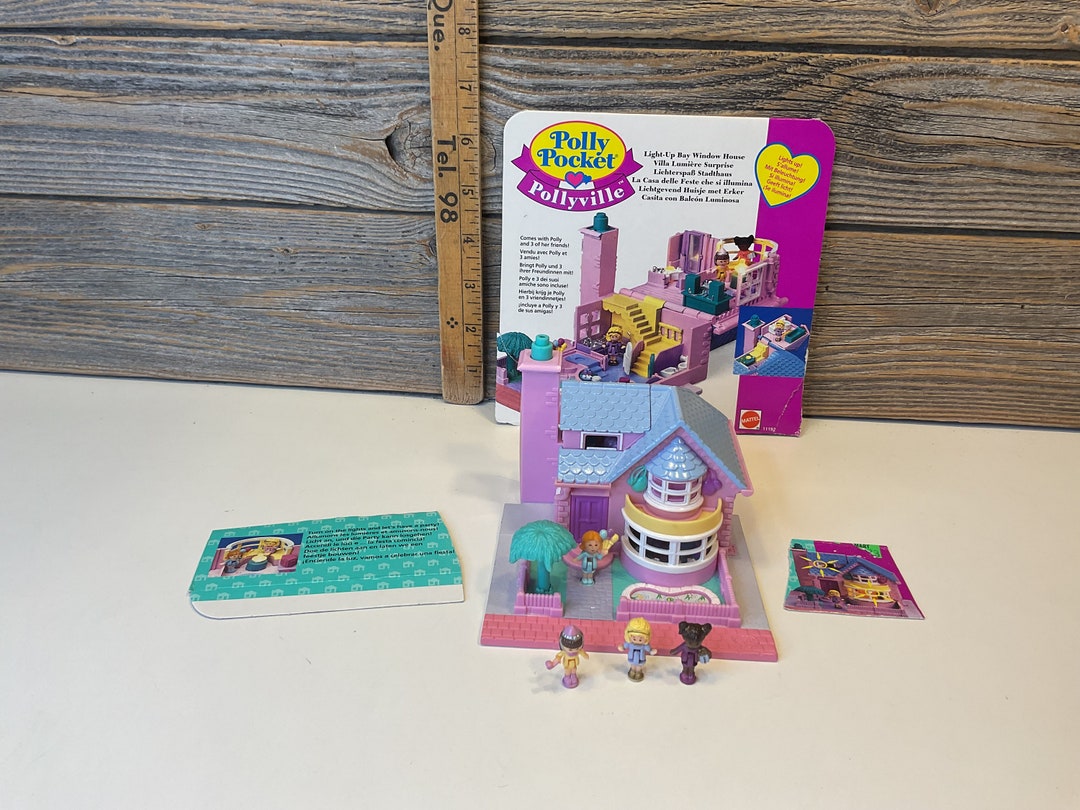 Vintage Bluebird Toy Polly Pocket Bay Window House 1993 - Etsy