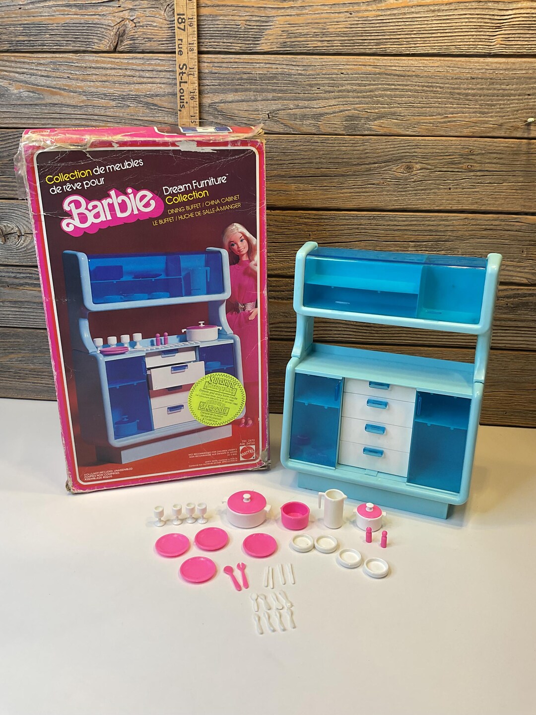 Vintage Mattel Barbie Dream Furniture Dinning Buffet 1978 - Etsy