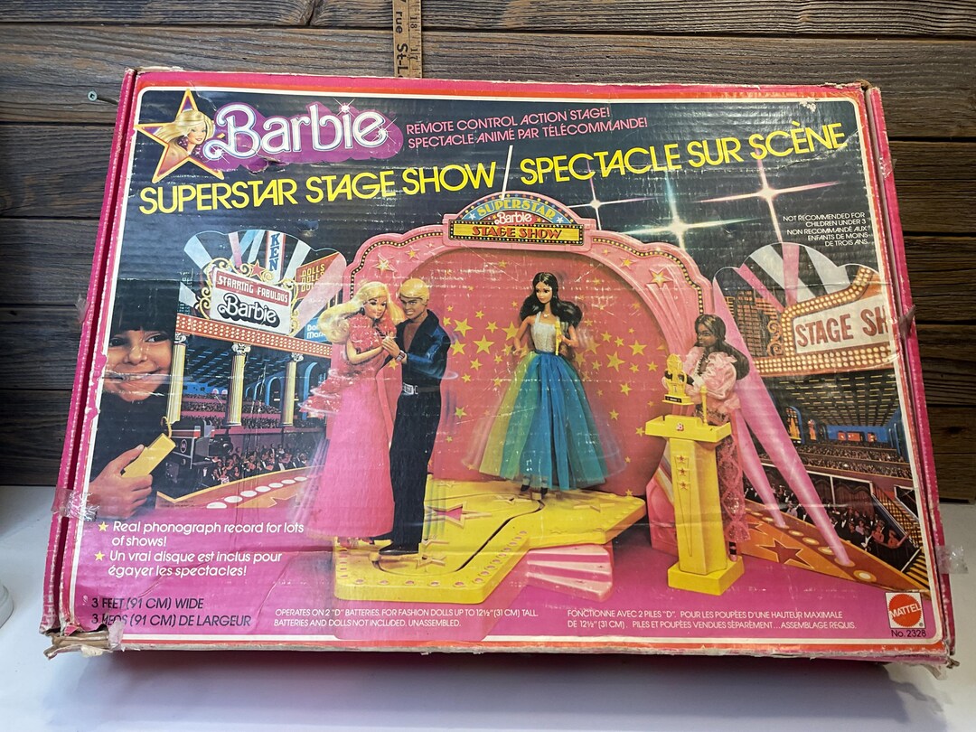Vintage Mattel Barbie Superstar Stage Show 1978 - Etsy
