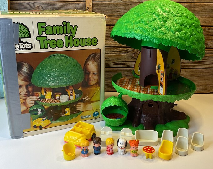 Vintage Kenner Family Tree House With Box 70 - Etsy