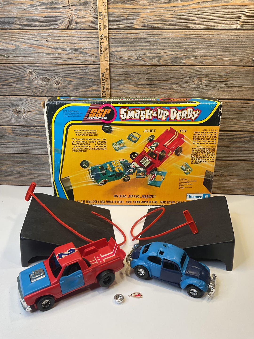 Vintage Kenner SSP Smash up Derby 1973 - Etsy