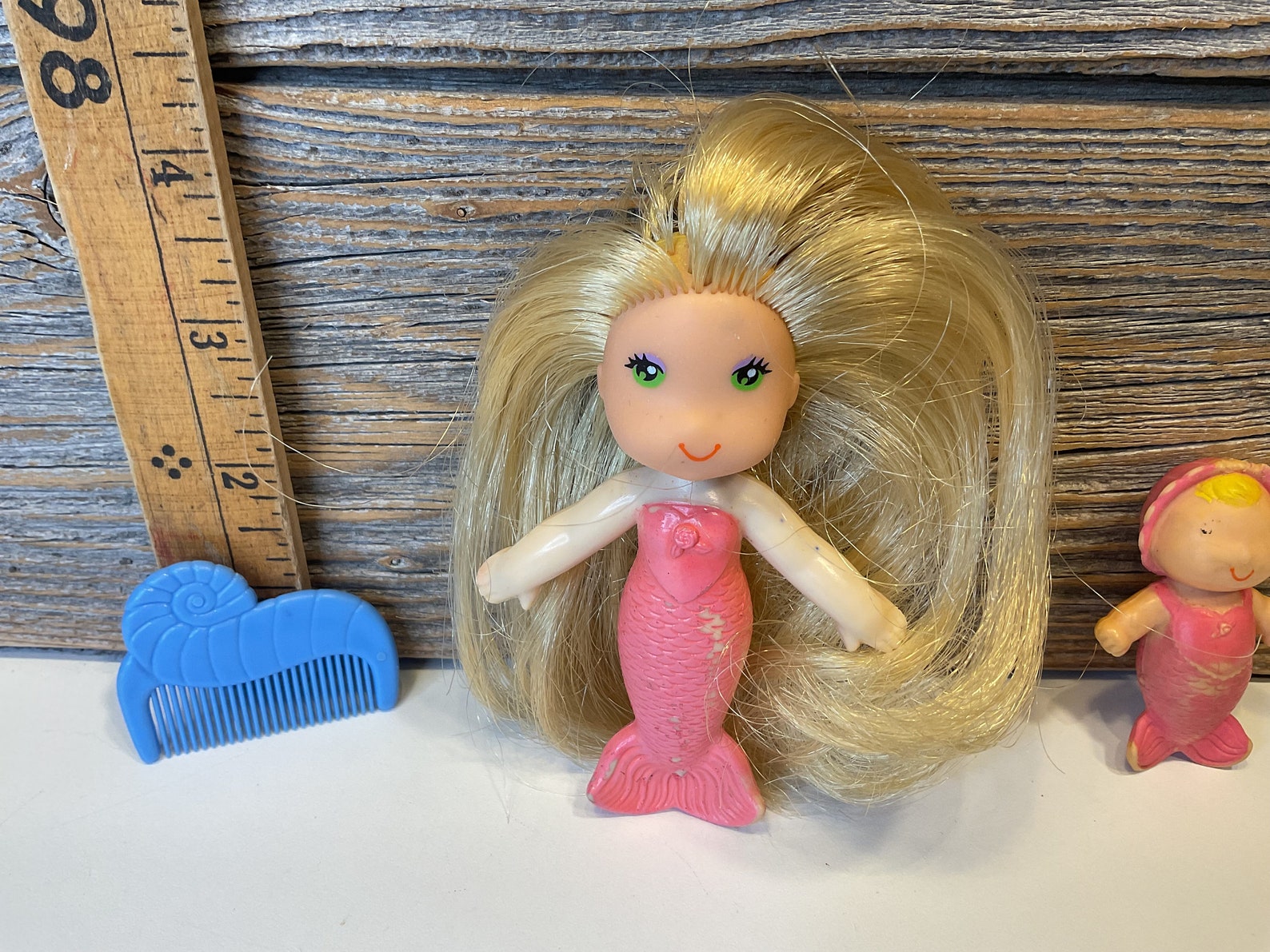 Vintage Kenner Sea Wees Pink Mermaid Doll 1979 - Etsy