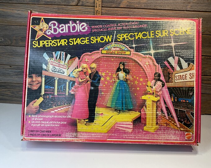 Vintage Mattel Barbie Superstar Stage Show 1978 - Etsy