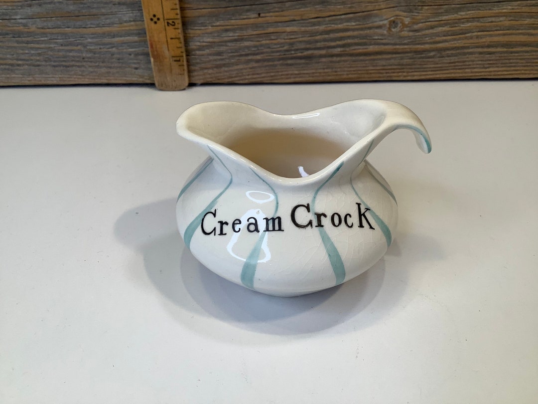 Vintage Holt Howard Cream Crock 1958 - Etsy