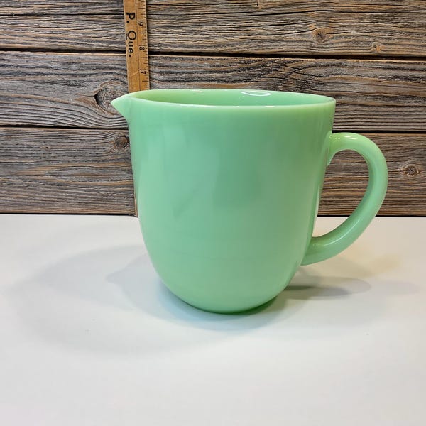 Jadeite Pitcher - Etsy