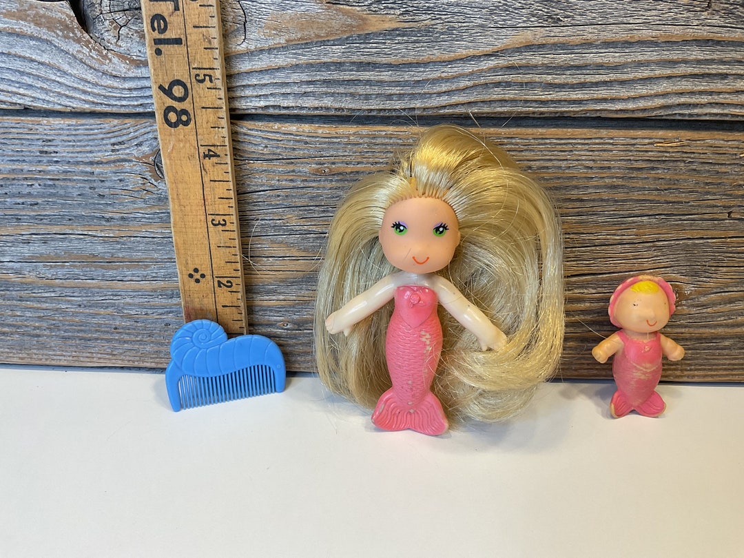 Vintage Kenner Sea Wees Pink Mermaid Doll 1979 - Etsy