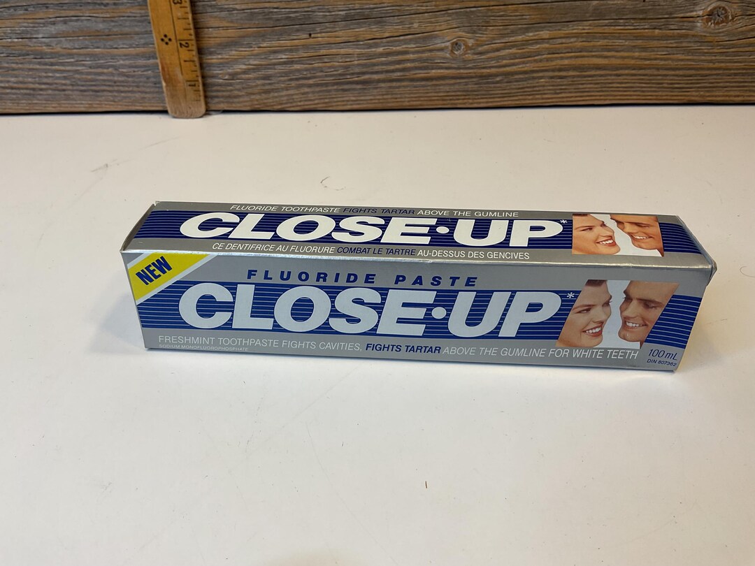 Vintage Close-up Fluoride Paste 90’ - Etsy