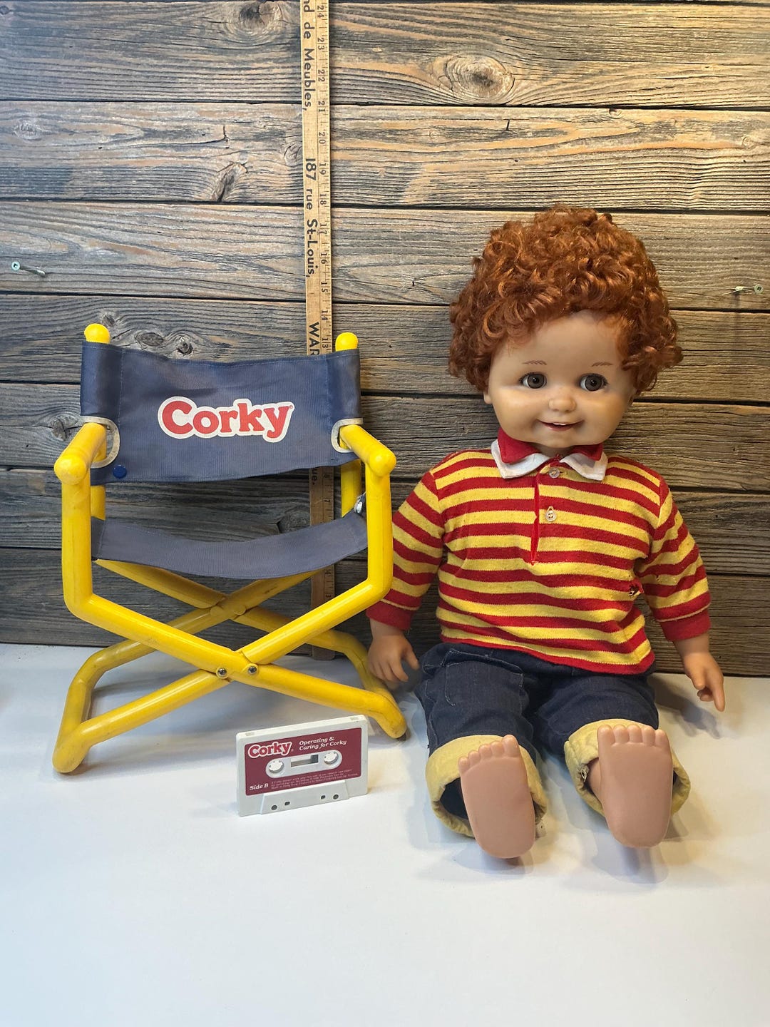 Vintage Playmates Doll Corky 1986 - Etsy