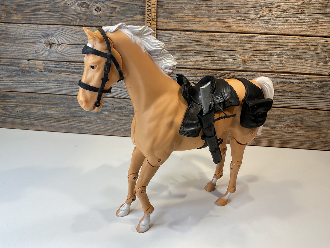 Vintage Marx Comanche Horse Johnny West 70' - Etsy