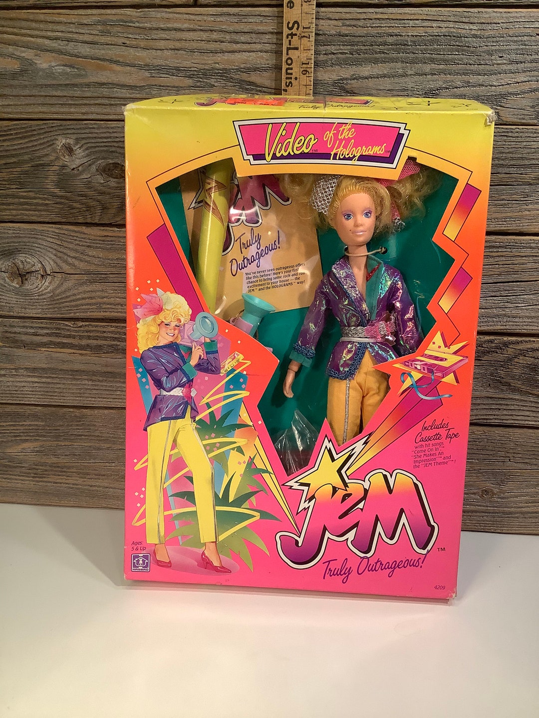 Vintage Hasbro Doll Video of the Holograms in the Box 1986 - Etsy