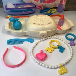 Vintage Fisher Price Dress up Vanity With Box 1985 - Etsy