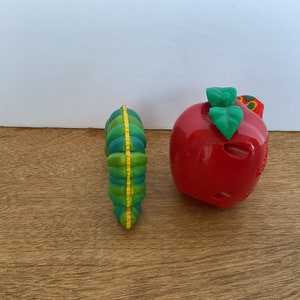 Vintage Eric Carle Apple and Caterpillar 90’ - Etsy