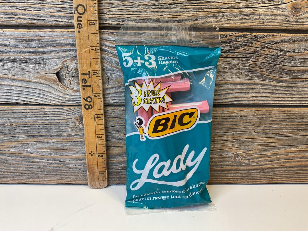 Vintage Bic Lady 8 Shavers 1995 - Etsy