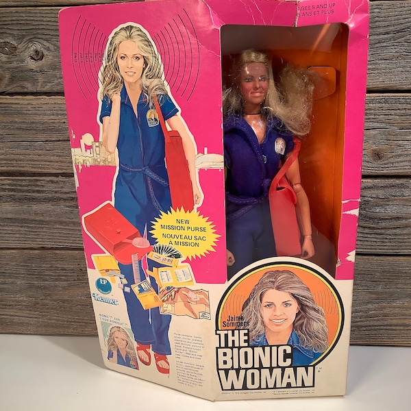 Bionic Woman Doll - Etsy