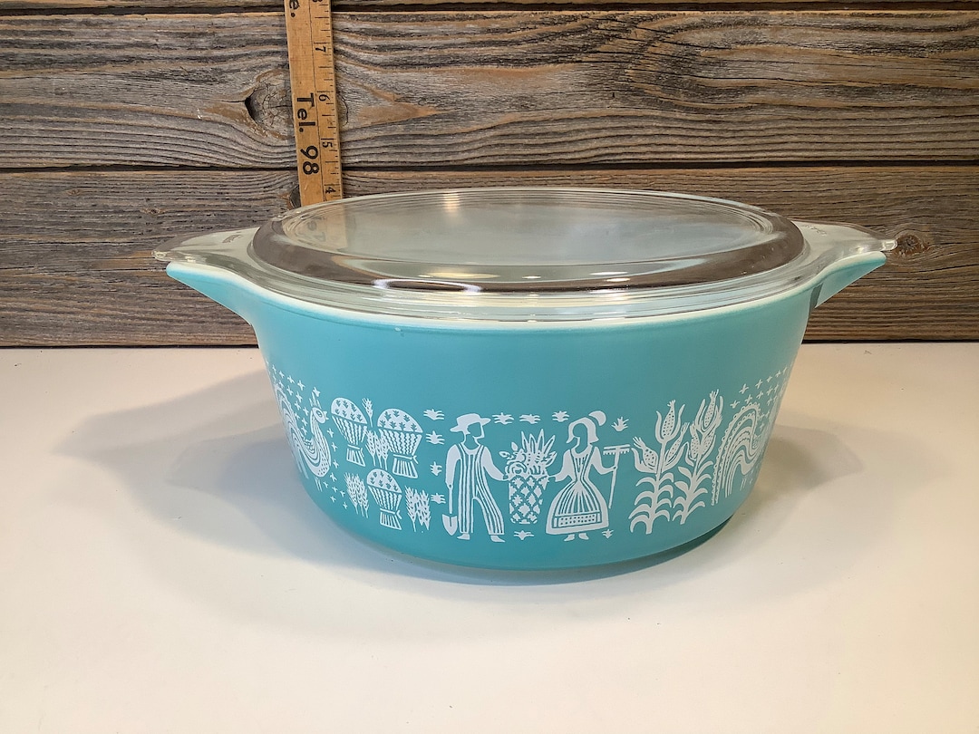 Vintage Pyrex 475-B Saucepan Amish Butterprint 50' - Etsy