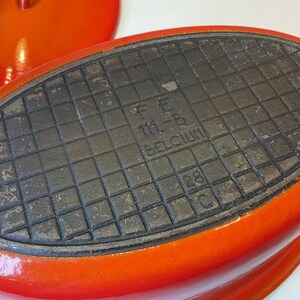 Vintage Descoware FE Belgium Cast Iron Enamel Saucepan 111-C - Etsy