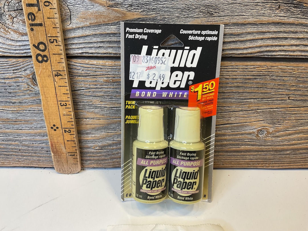 Vintage Liquid Paper Twin Pack 1997 - Etsy