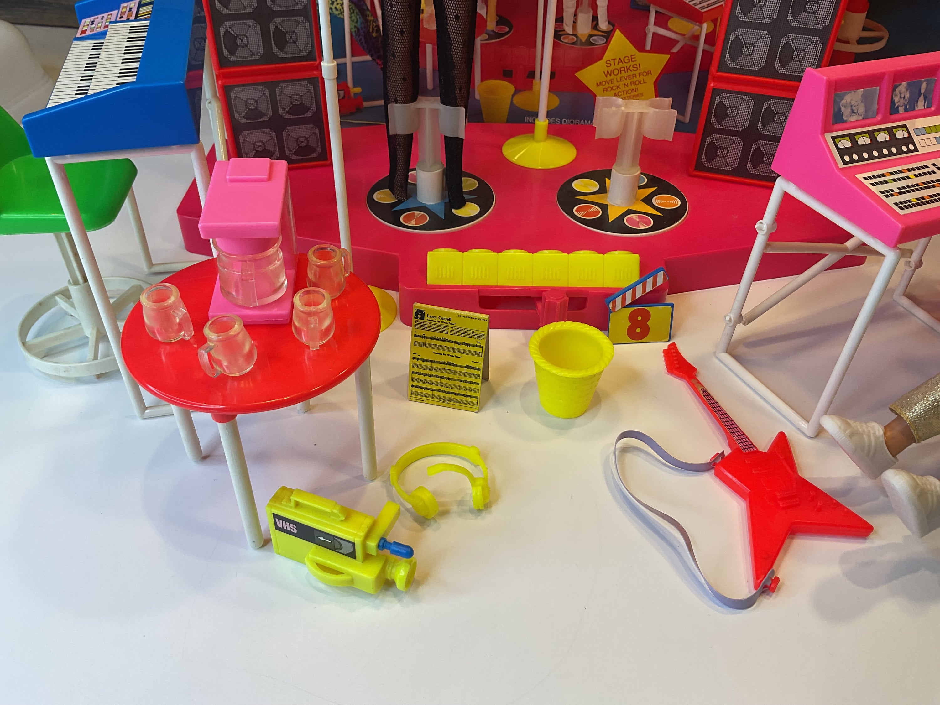 Vintage Mattel Barbie the Rockers Video Recording Studio 1986 - Etsy