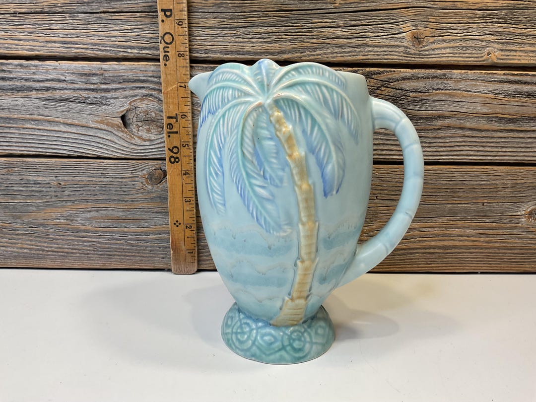 Vintage Beswick Pitcher Palm - Etsy