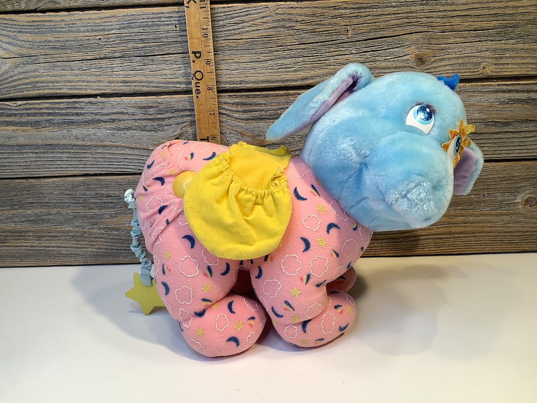 Vintage Hasbro Moon Dreamers Snoozer Plush 1986 - Etsy