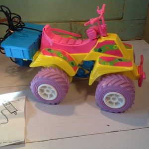 Vintage Barbie Quad Cycle With Remote Controle 80' - Etsy