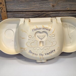 Vintage Fisher Price Dress up Vanity With Box 1985 - Etsy