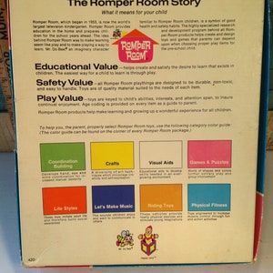 Vintage Romper Room Fun Time Puzzle Clock 1970 - Etsy