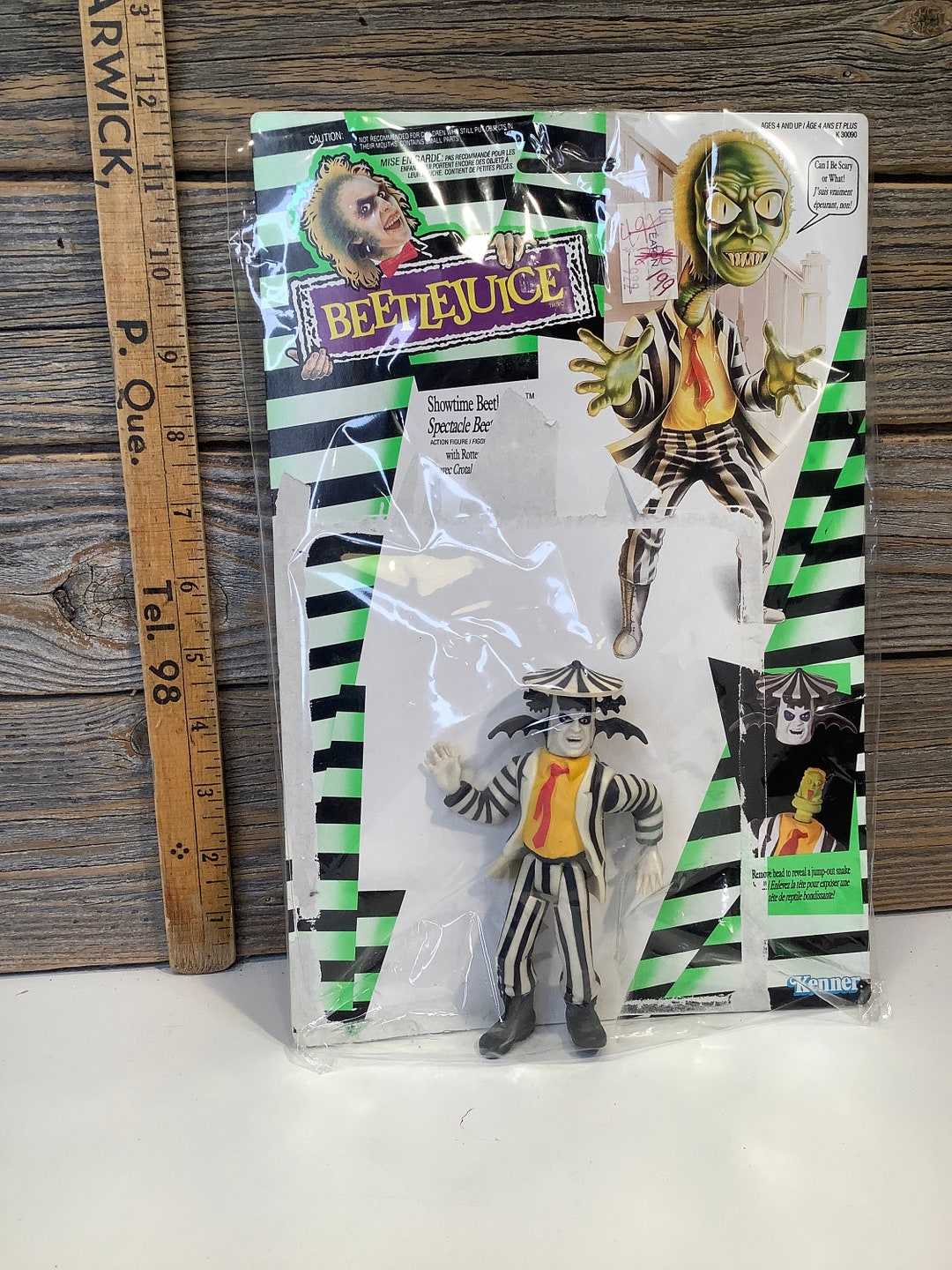 Vintage Kenner Showtime Beetlejuice Figurine 1989 - Etsy
