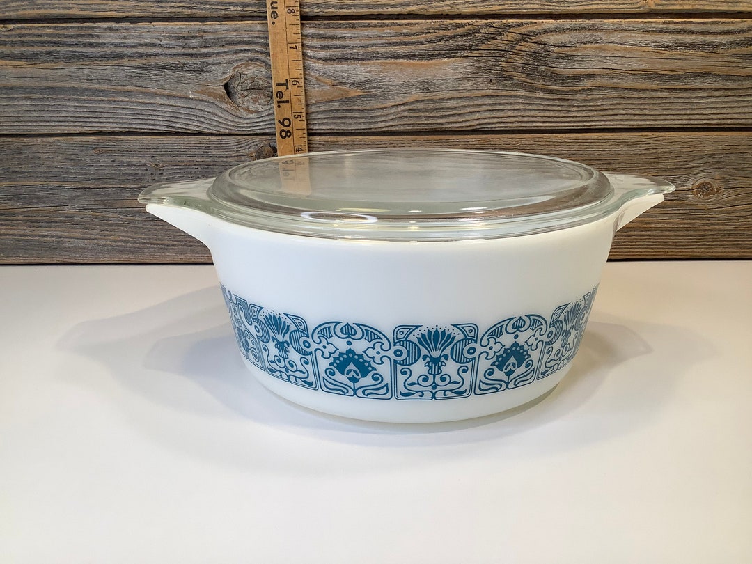 Vintage Pyrex 475-B Saucepan Blue Horizon 1969-1972 - Etsy