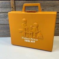 Vintage Fisher Price Power Workshop Tool Play Set - Etsy