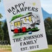 Welcome to Our Camper Personalized Camping Sign RV Gift - Etsy