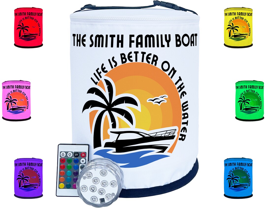 Personalized Color Changing Boating Lantern, Life is Better on the ...