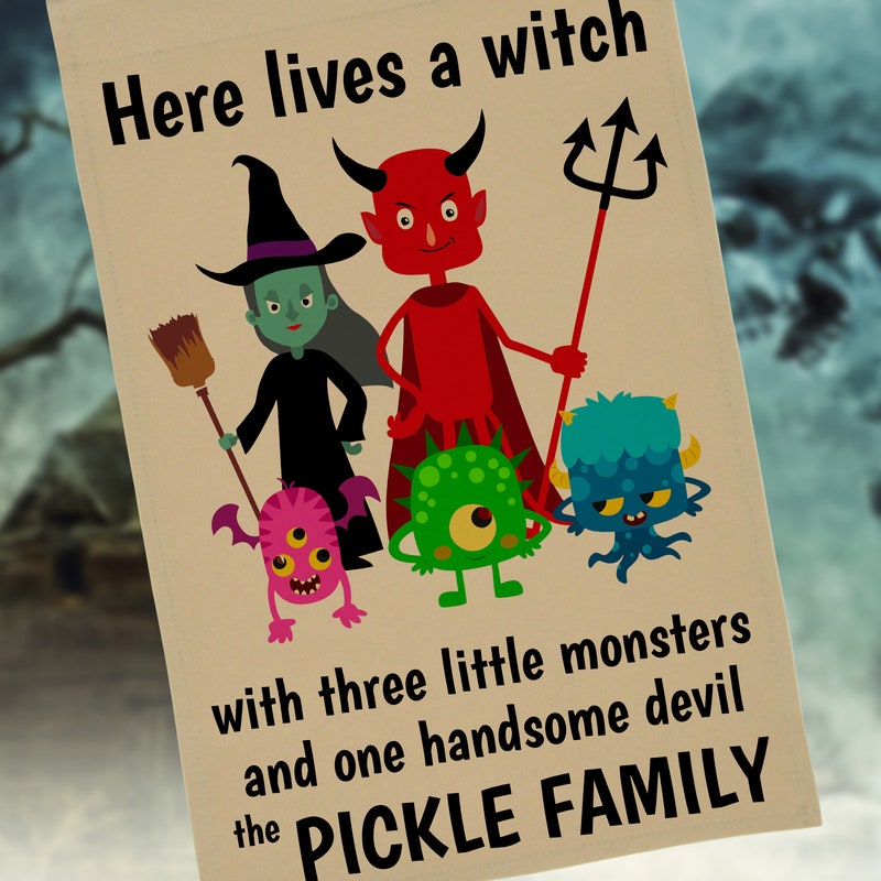 Witch Lives Here Sign - Etsy
