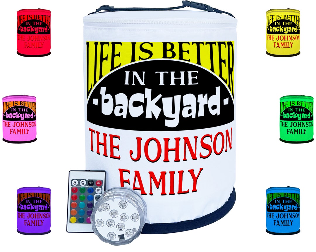 Personalized Color Changing Lantern - Life is Better in the Backyard ...