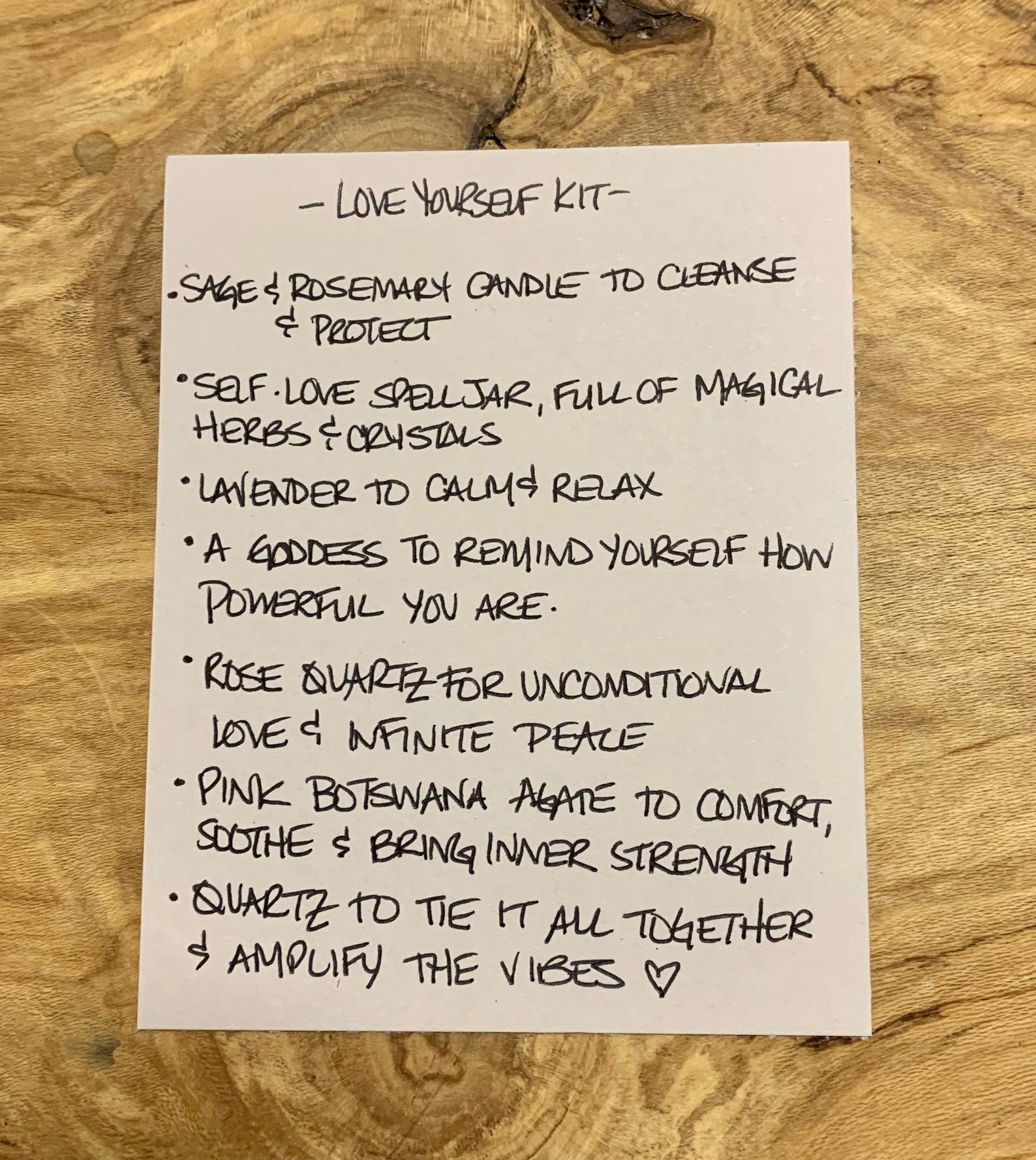 Go Love Yourself Kit, Self-love, Love Yourself, Gift for Yourself ...