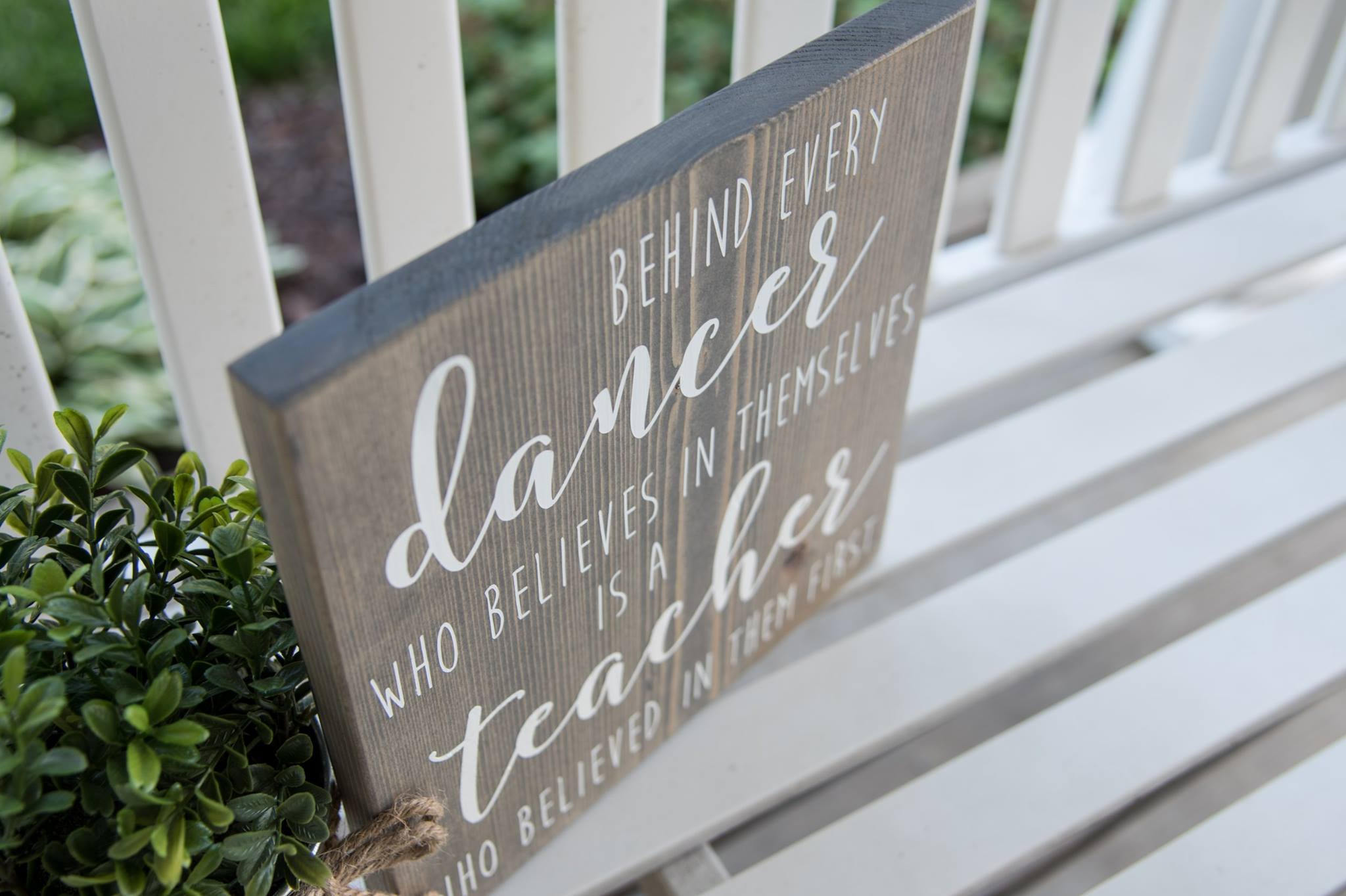 Dance Wood Sign I Dance Teacher Gift I Dance Sign I Dance I Dance ...