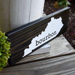 Kentucky Bourbon Wood Sign I Kentucky I Kentucky Sign I Kentucky Decor ...