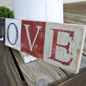 Love Wood Sign I Wedding Sign I Wood Sign I Rustic Wood Sign I Wall ...