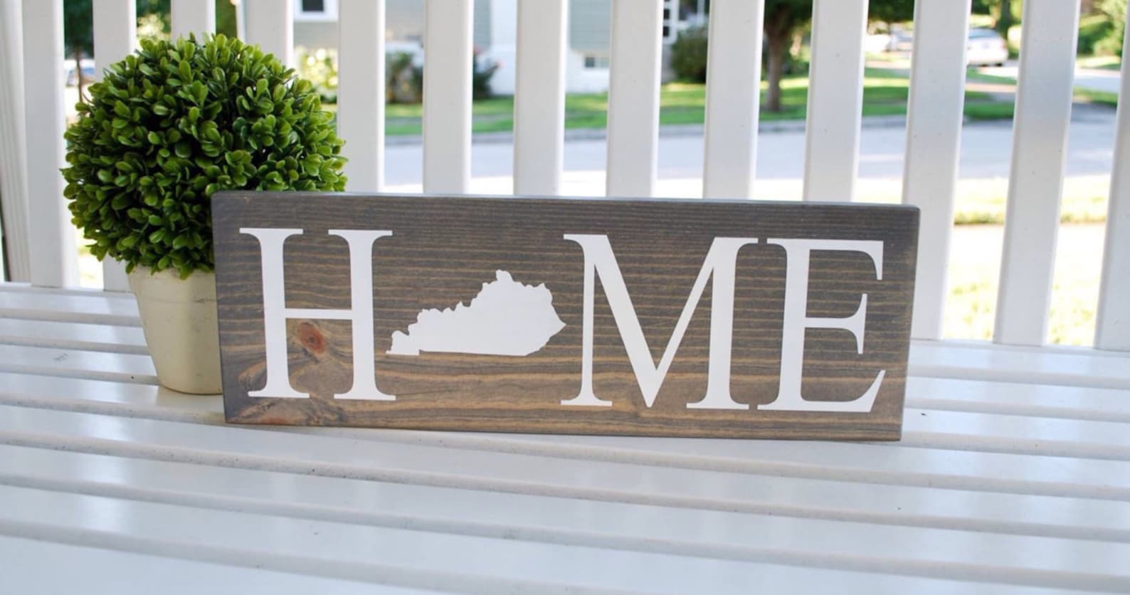 Kentucky Home Wood Sign I Home Decor I Kentucky I Kentucky Decor I Home ...