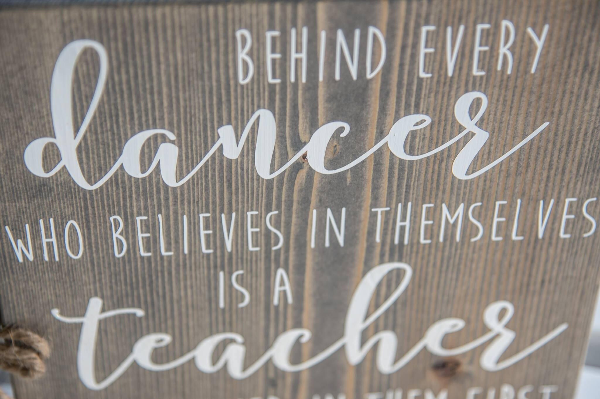 Dance wood sign I Dance teacher gift I Dance sign I Dance I | Etsy