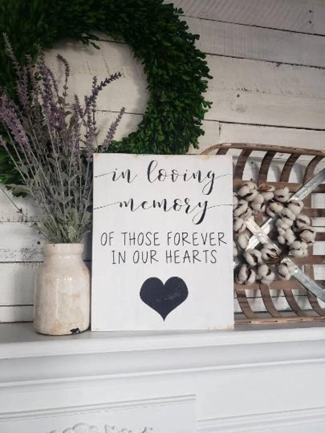 In Loving Memory Wood Sign I Wedding Sign I Weddings I Memorial Sign I ...
