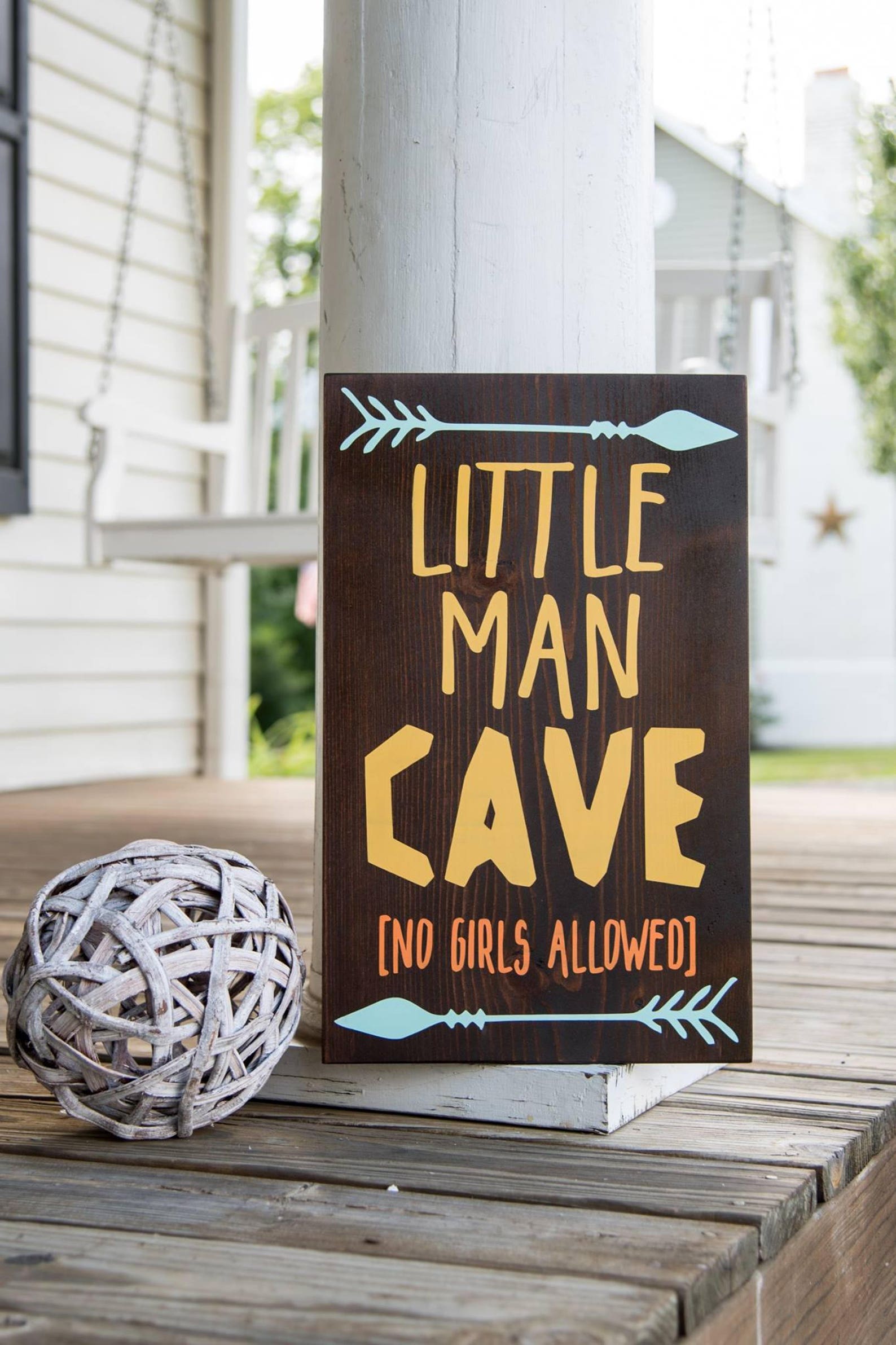 Little Man Cave Wood Sign I Boys Room Sign I Boys Room Decor I Little ...