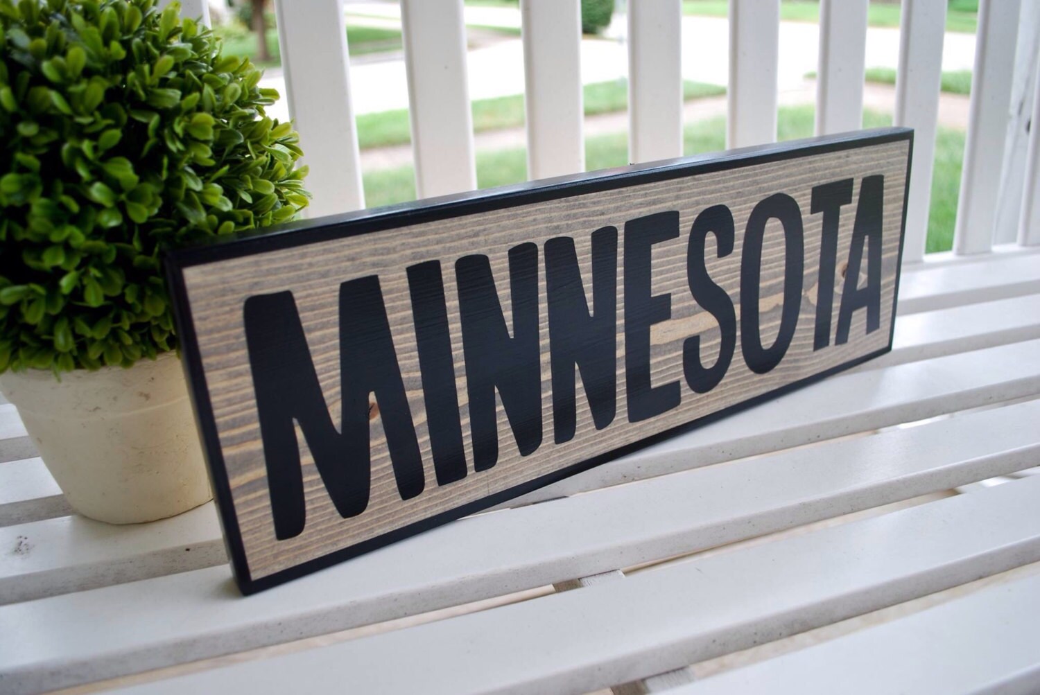 Minnesota Wood Sign I Minnesota Sign I Minnesota I Minnesota | Etsy