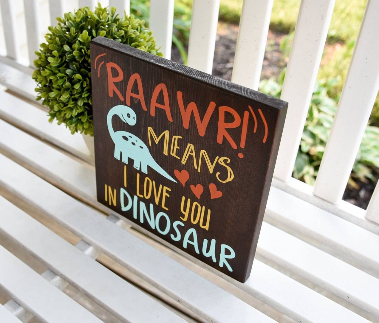 Dinosaur Wood Sign I Dinosaur I Dinosaur Sign I Dinosaur Decor I Boys ...