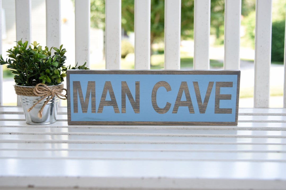 Man Cave Wood Sign I Man Cave Sign I Man Cave Decor I Man Cave I Gifts ...