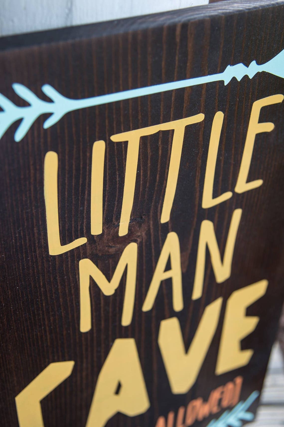 Little man cave wood sign I Boys room sign I Boys room | Etsy