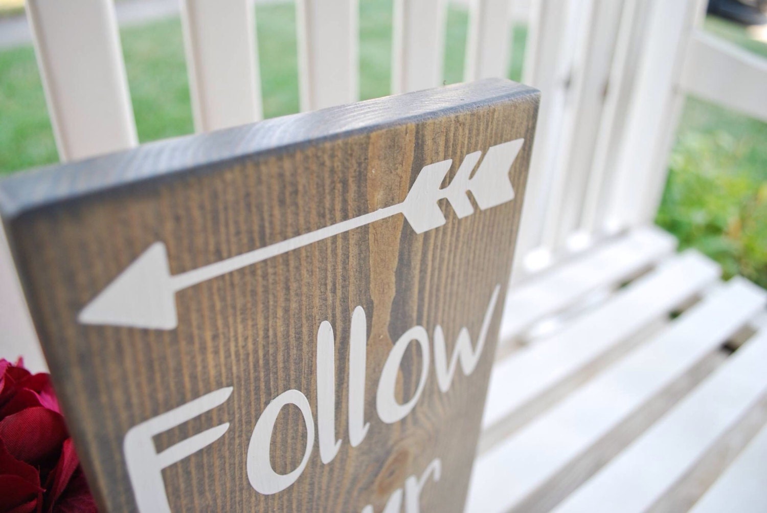 Follow Your Arrow Wood Sign I Arrow Sign I Arrows I Arrow | Etsy