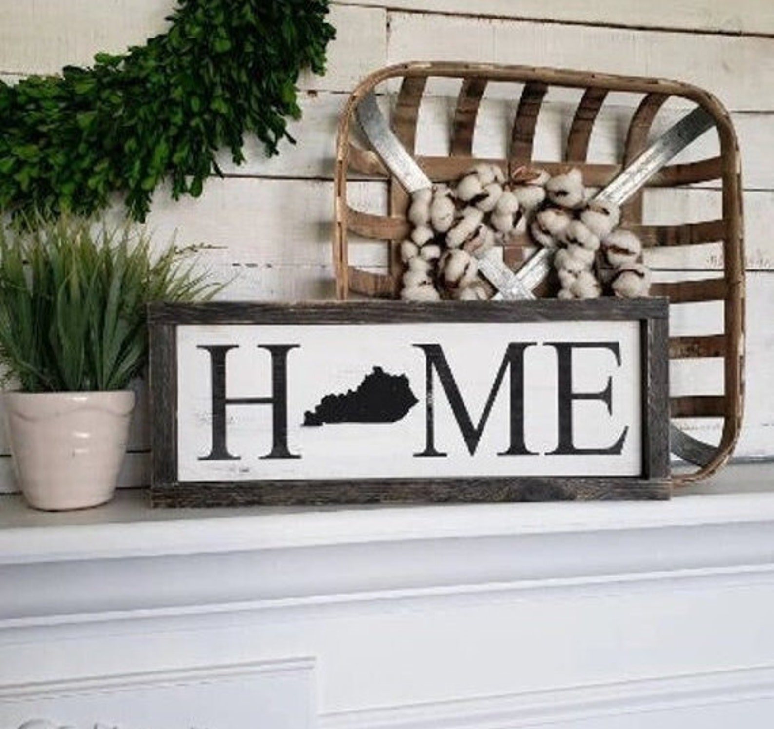 Kentucky Home Wood Sign I Home Decor I Kentucky I Kentucky - Etsy