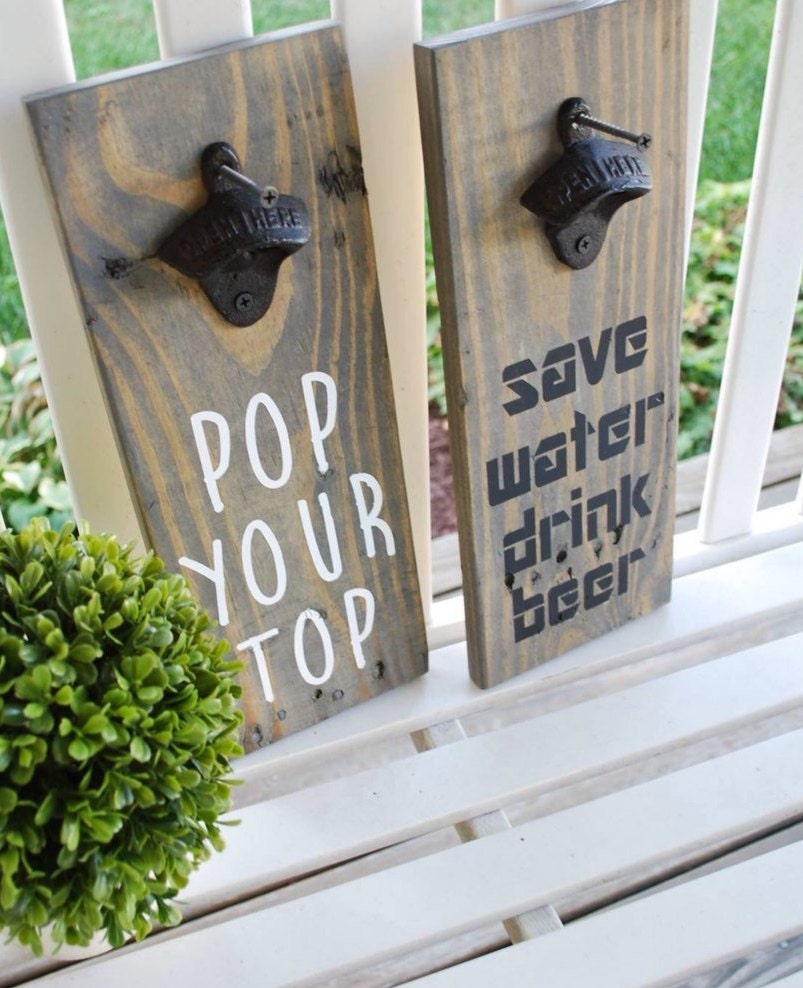 Beverage Opener I Pop Your Top Beer Opener I Beer Opener I Gifts for ...